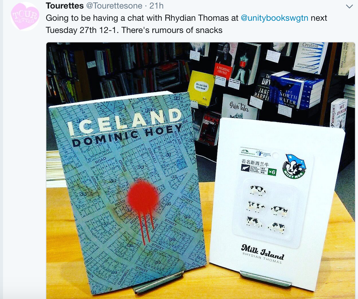 Hear Rhydian Thomas and Dominic Touey @unitybookswgtn – with new books ...