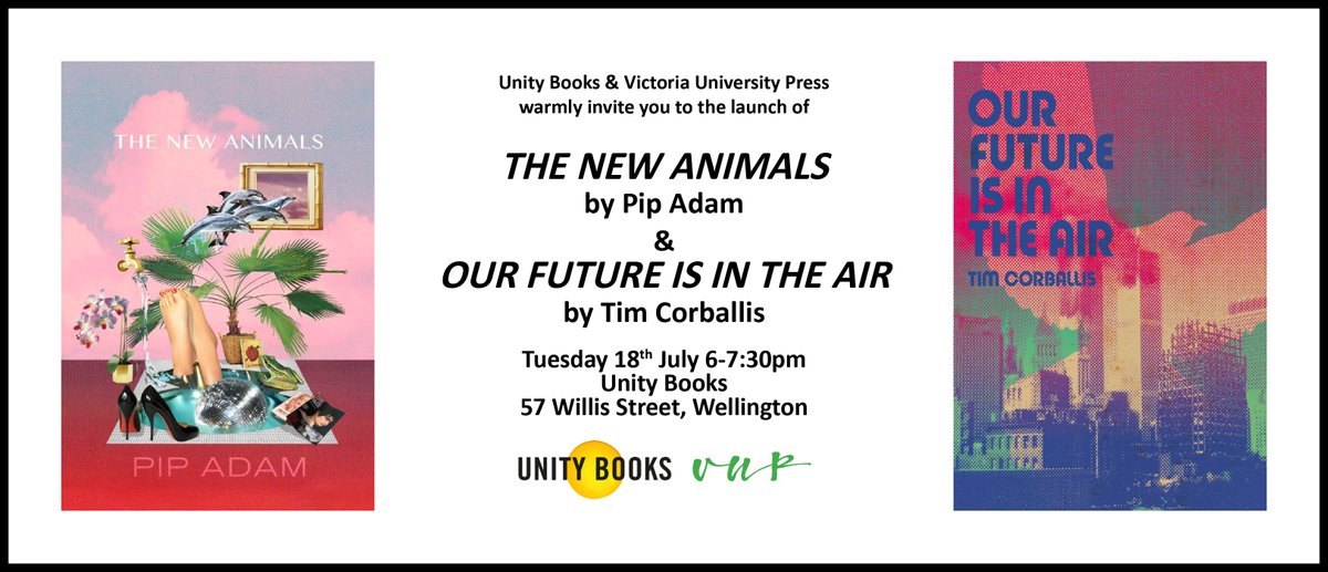 Pip Adam’s book launch at Unity Books | NZ Poetry Shelf