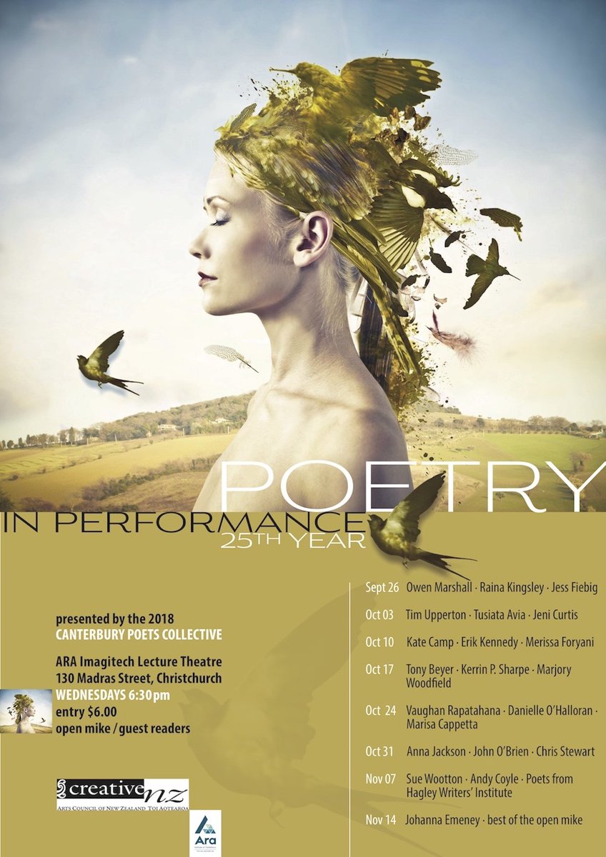 The Canterbury Poets Collective: Poetry in Performance Season 2018 | NZ ...