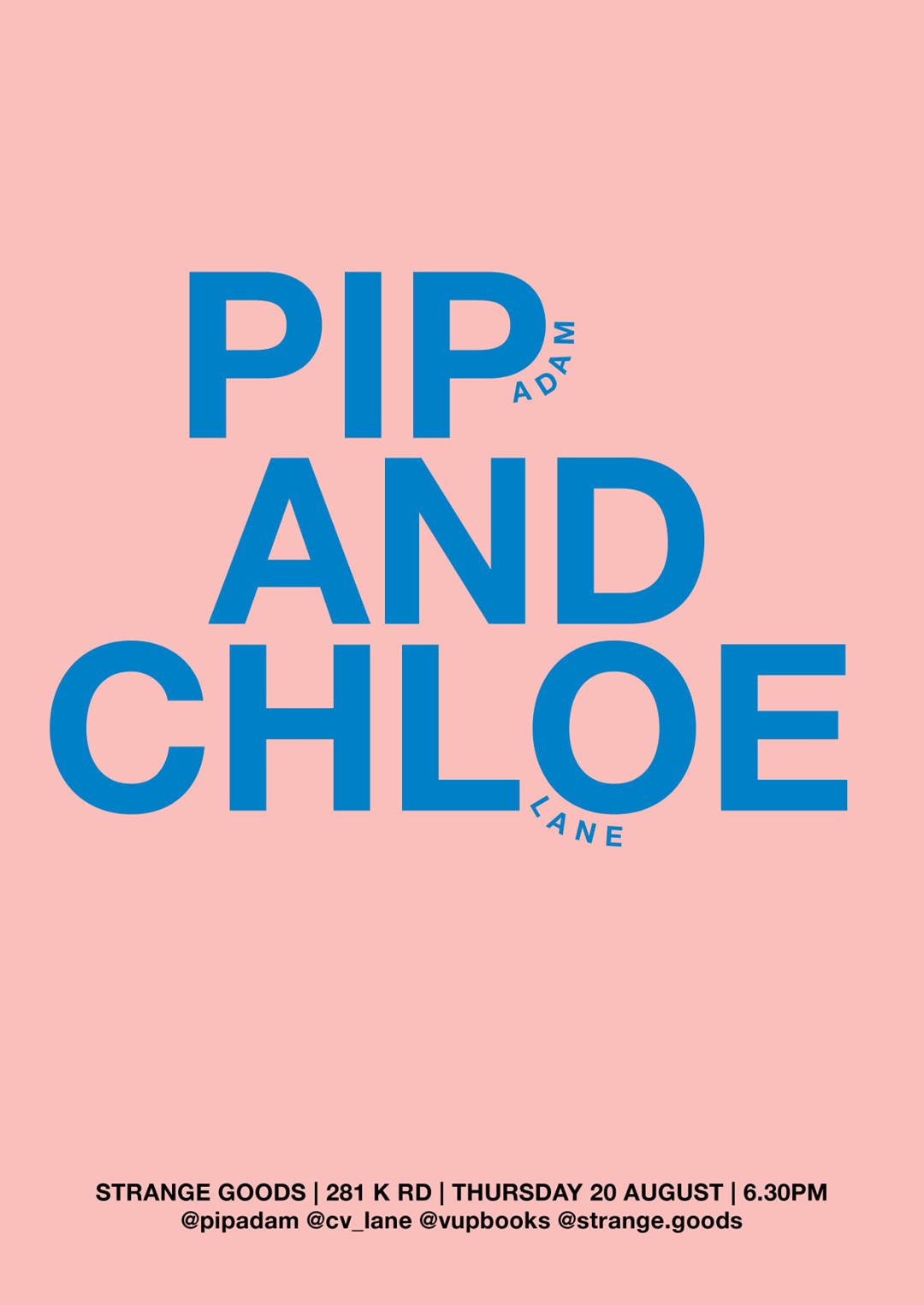 Poetry Shelf noticeboard: Pip Adam and Chloe Lane in Auckland | NZ ...