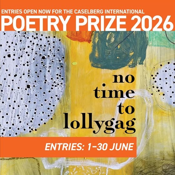 Poetry Shelf noticeboard: the 2026 Caselberg Trust International Poetry ...