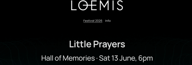 Poetry Shelf noticeboard: Little Prayers performance at Loemis Festival ...